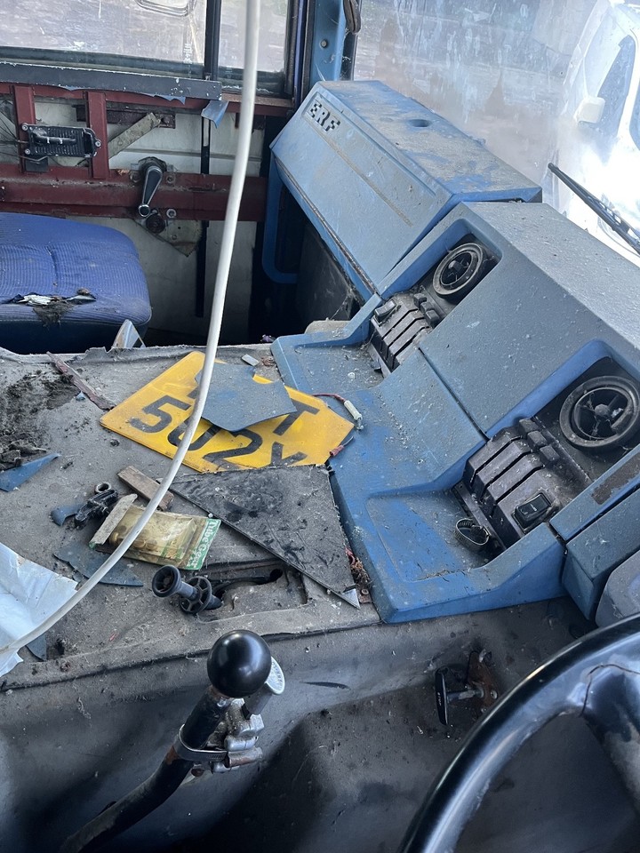 ERF B Series lorry truck vintage classic Project Rolls Royce 220 engine ...