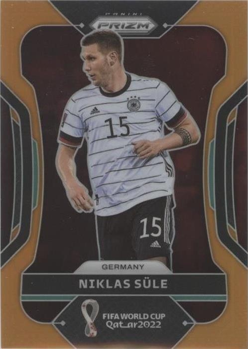 2022 Panini Prizm World Cup Qatar - Niklas Sule #115 Orange Prizm /25 ...