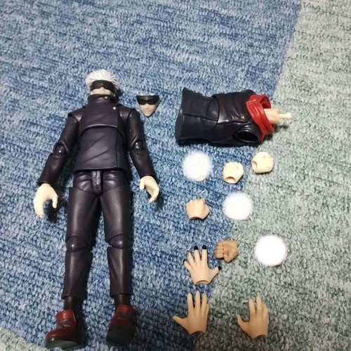 Jujutsu Kaisen SHF Gojo Satoru Custom Action Figure with Swap Parts | eBay