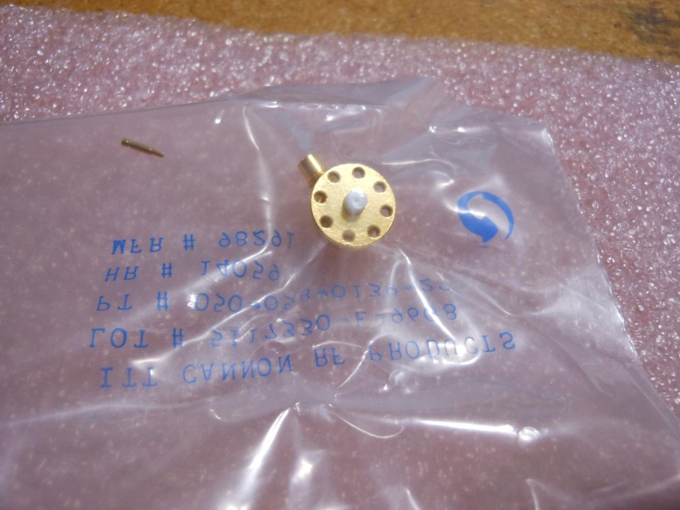 ITT CONNECTOR RF PART # 050-058-0139-220 NSN: 5935-01-395-4977 | eBay