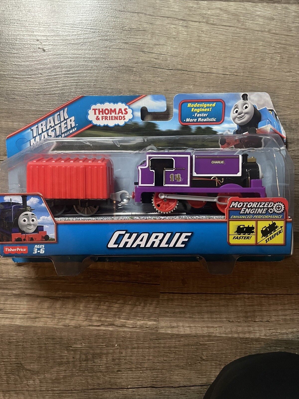 Thomas & Friends Trackmaster Motorized Charlie Train Engine 2006 Red ...