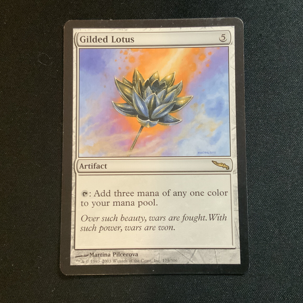Gilded Lotus - Mirrodin - MTG - 175/306 Regular Rare - Artifact - HP ...