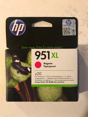 Genuine Original HP 951XL Magenta CN047AE Printer Ink Cartridge 2021 ...