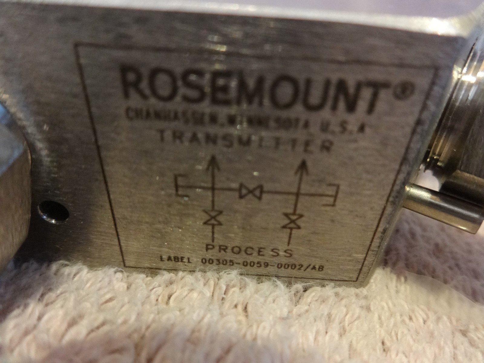 ROSEMONT 305 STAINLESS STEEL MANIFOLD / VALVE C30512-1124-0000 | eBay