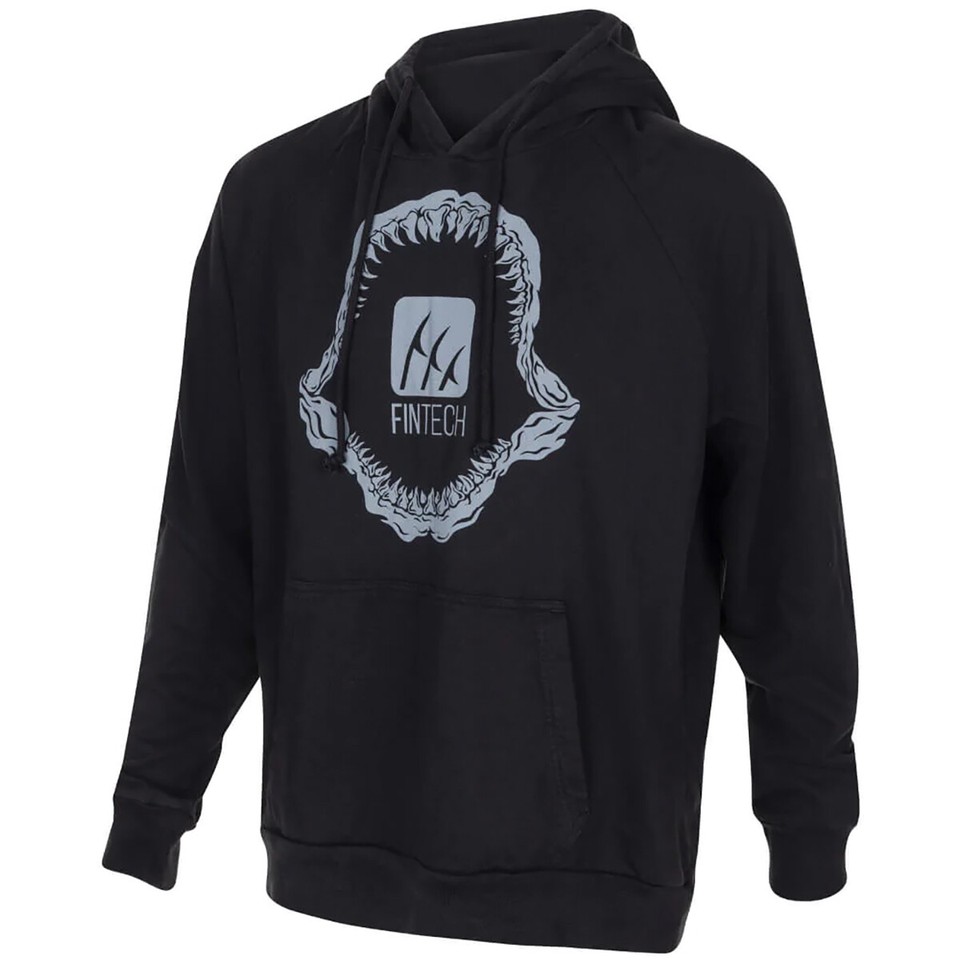 Fintech Cape Fear Point Breeze Fleece Pullover Hoodie - Anthracite | eBay