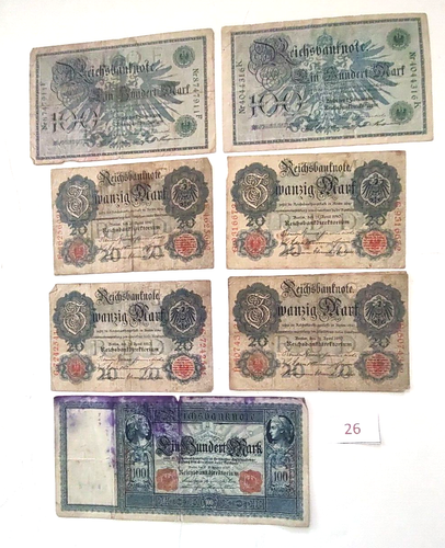 1908-1910 German banknotes lot #R26 | eBay