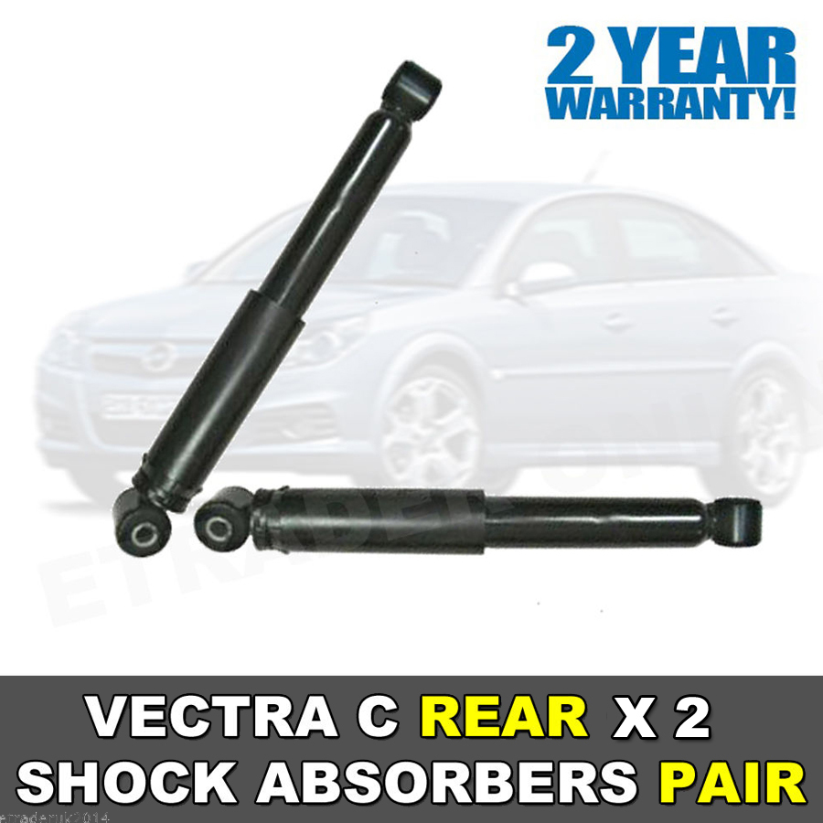 Vauxhall Vectra C 1.9 CDTi Diesel 02-08 Rear Shock Absorbers Pair ...