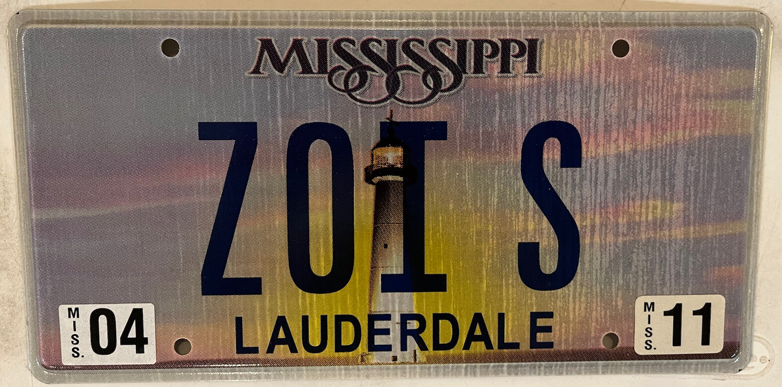 Vanity ZOI ZOEY ZOE S license plate Zoee Zoie Zooey Zoya Zowie ...