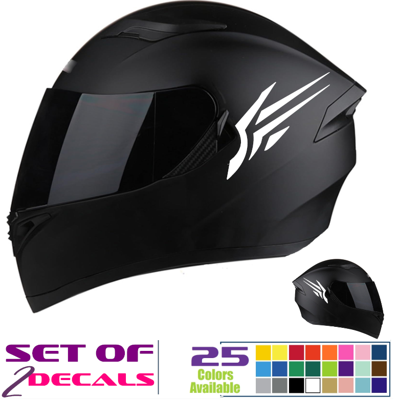 Motorcycle Helmet Stickers