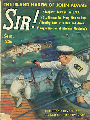 SIR! Magazine September 1958 Submarine adventure | eBay