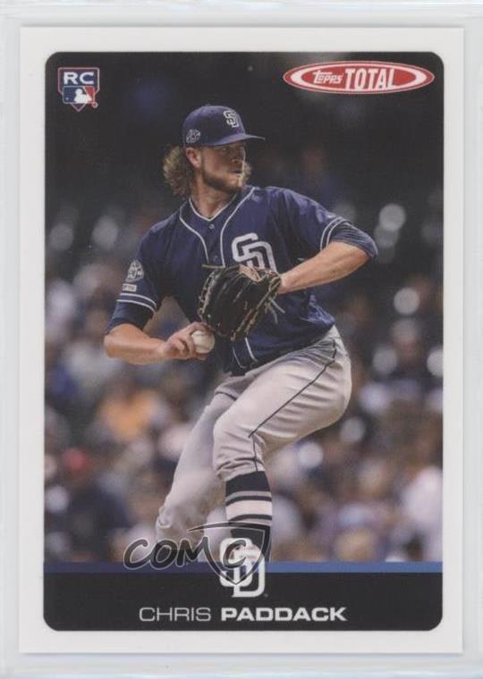 2019 Topps Total Chris Paddack #864 Rookie RC | eBay