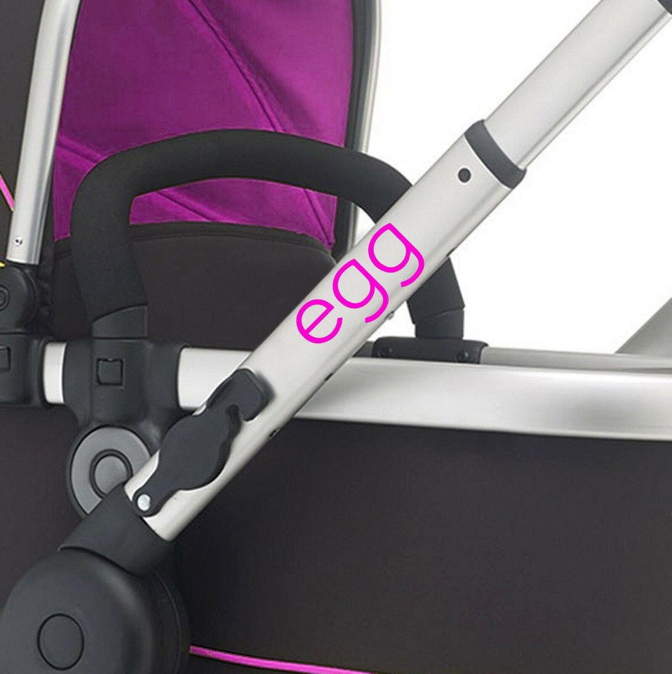 REPLACEMENT egg pram logos vinyl stickers buggy pushchair stroller ...