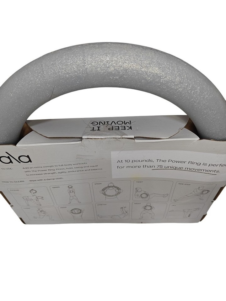 Bala Power Ring 10 LB Weight–Full Body Workout,Strength Training,Yoga ...