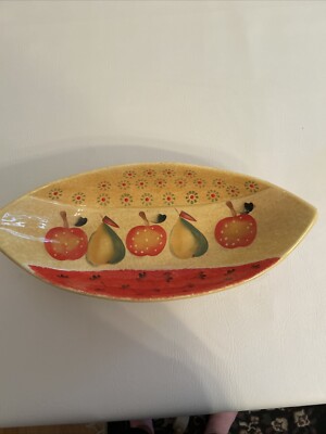 Garden Ridge Pottery Serving Bowl 16” X 7” | eBay