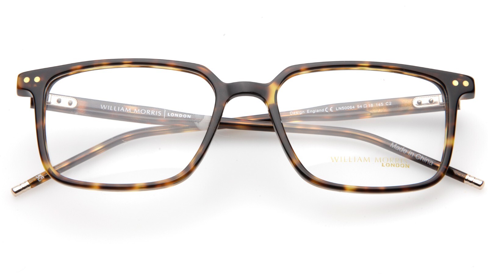 New William Morris LN50064 C2 Havana Eyeglasses Frame 54-18-145mm B39mm ...