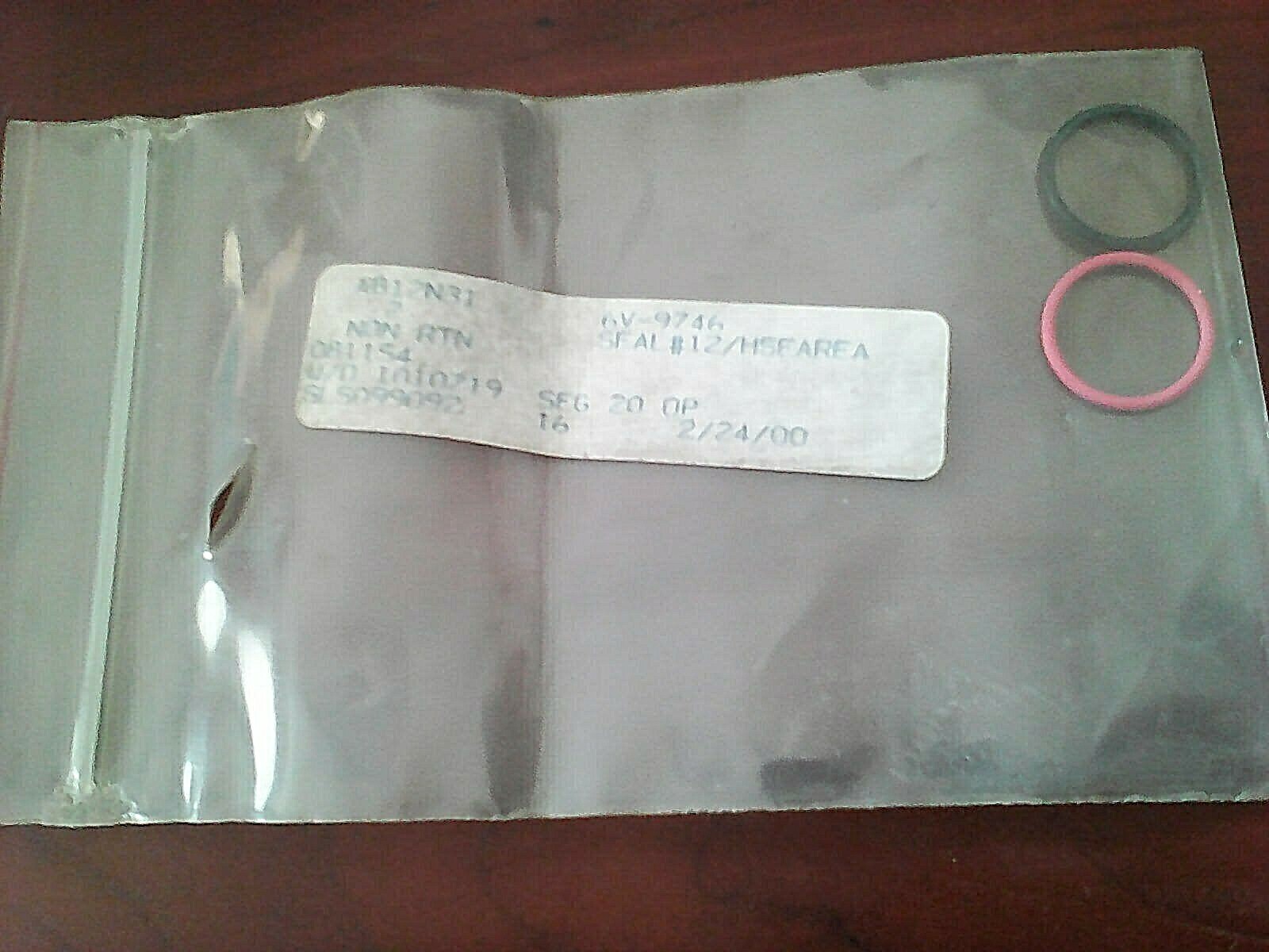 Genuine OEM Caterpillar CAT Seal 6V-9746 V | eBay