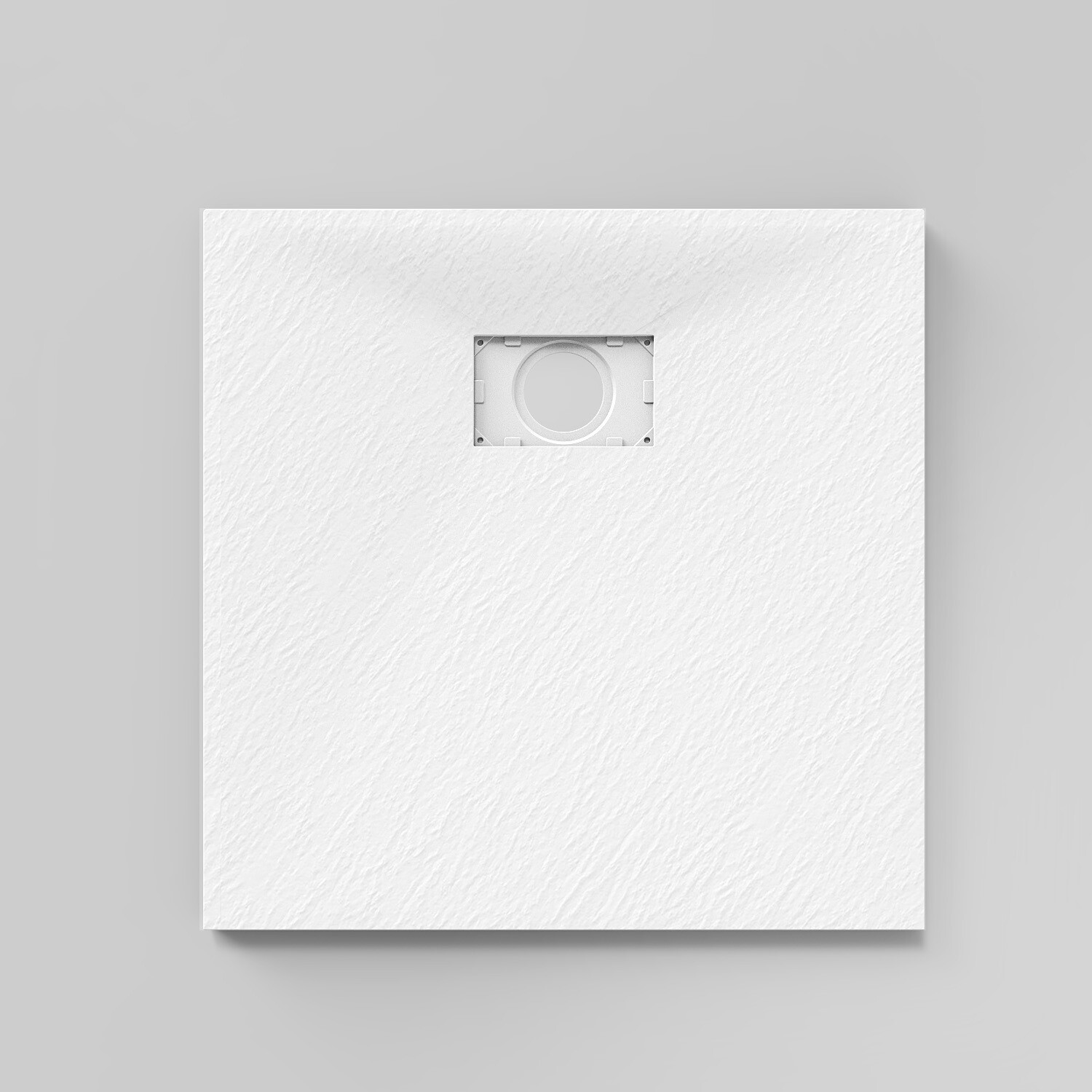 Slate Effect Shower Tray Square/Rectangle/Quadrant + Free Waste & Drain ...