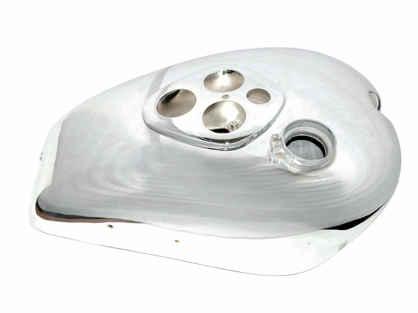 For Triumph Tiger Petrol Gas Fuel Tank Chrome + Cap | eBay
