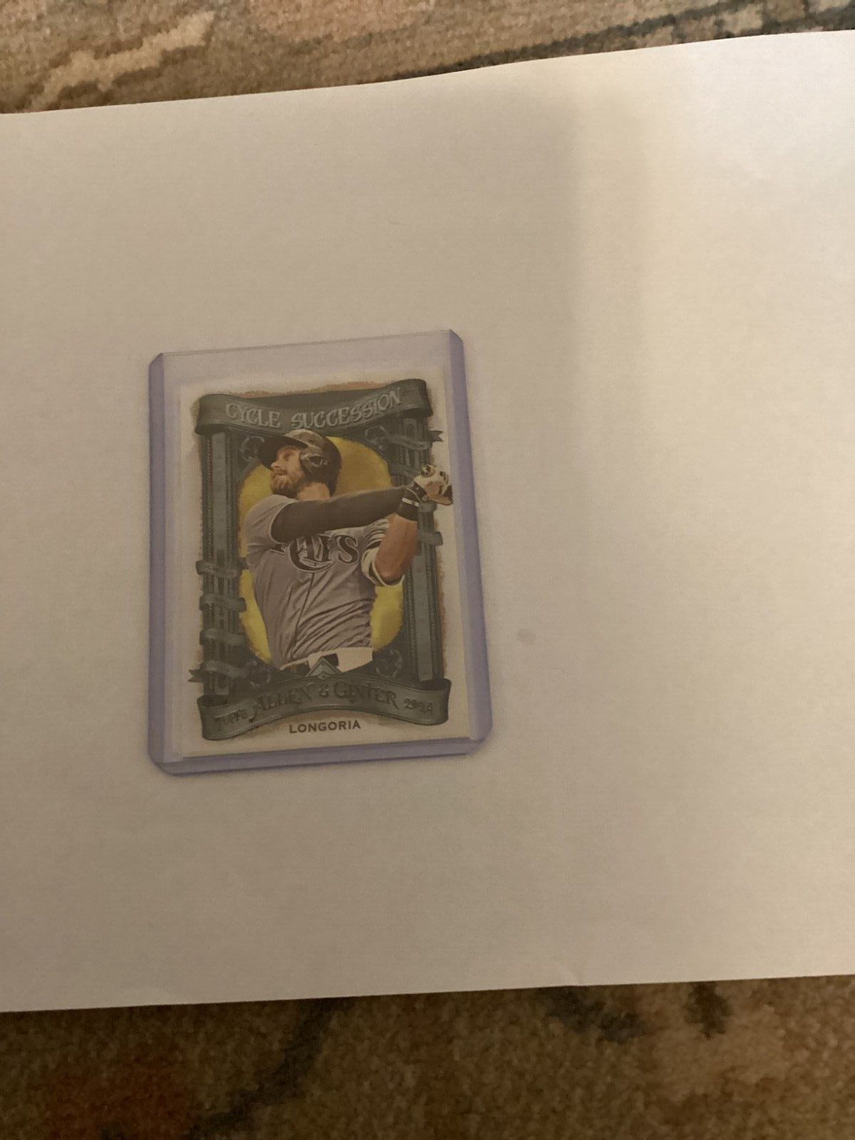 2024 ALLEN & GINTER EVAN LONGORIA INSERT CARD CS-29 CYCLE SUCCESSION | eBay
