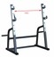 DEMO Adjustable Barbell Squat Rack Stand Fitness Gym Exercise Equipment ...