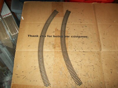 2 Of Lionel Corporation NY NY 18" Radius HO Train Track | eBay