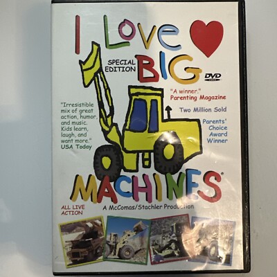 I Love Big Machines DVD | eBay