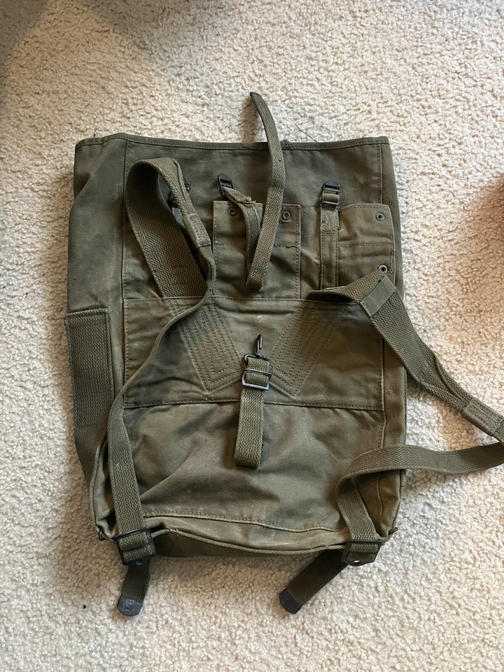 WW2 USMC M1941 P41 Upper Pack Haversack Korea Vietnam 4th Pattern ...