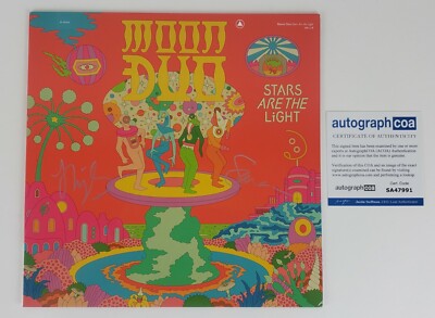 Moon Duo Autographed Stars Are Light Vinyl LP #2 (ACOA) | eBay