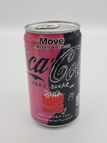 2023 Limited Edition COCA-COLA Zero MOVE ROSALIA Transformation Flavor ...