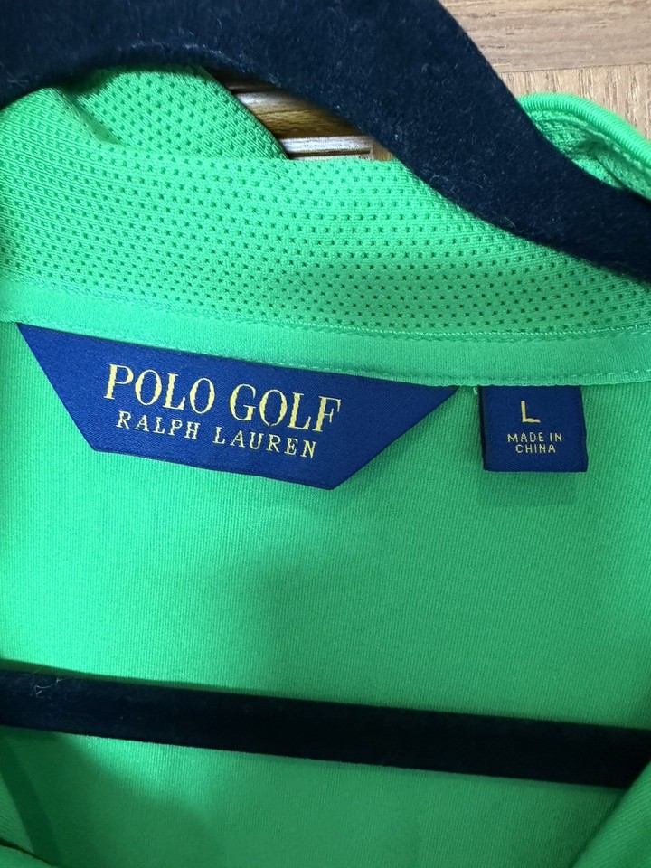 Polo Ralph Lauren Golf US Open 2015 Chambers Bay Green 1/4 Zip Top ...