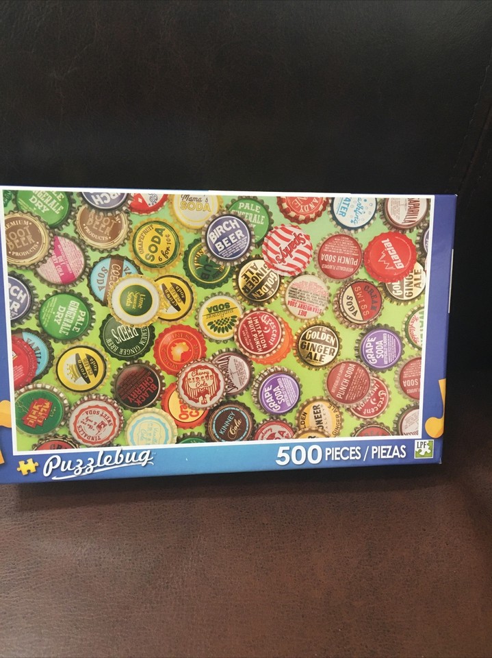 Puzzlebug Bottle Caps Puzzle 500 Pc Vintage Bottle Caps | eBay