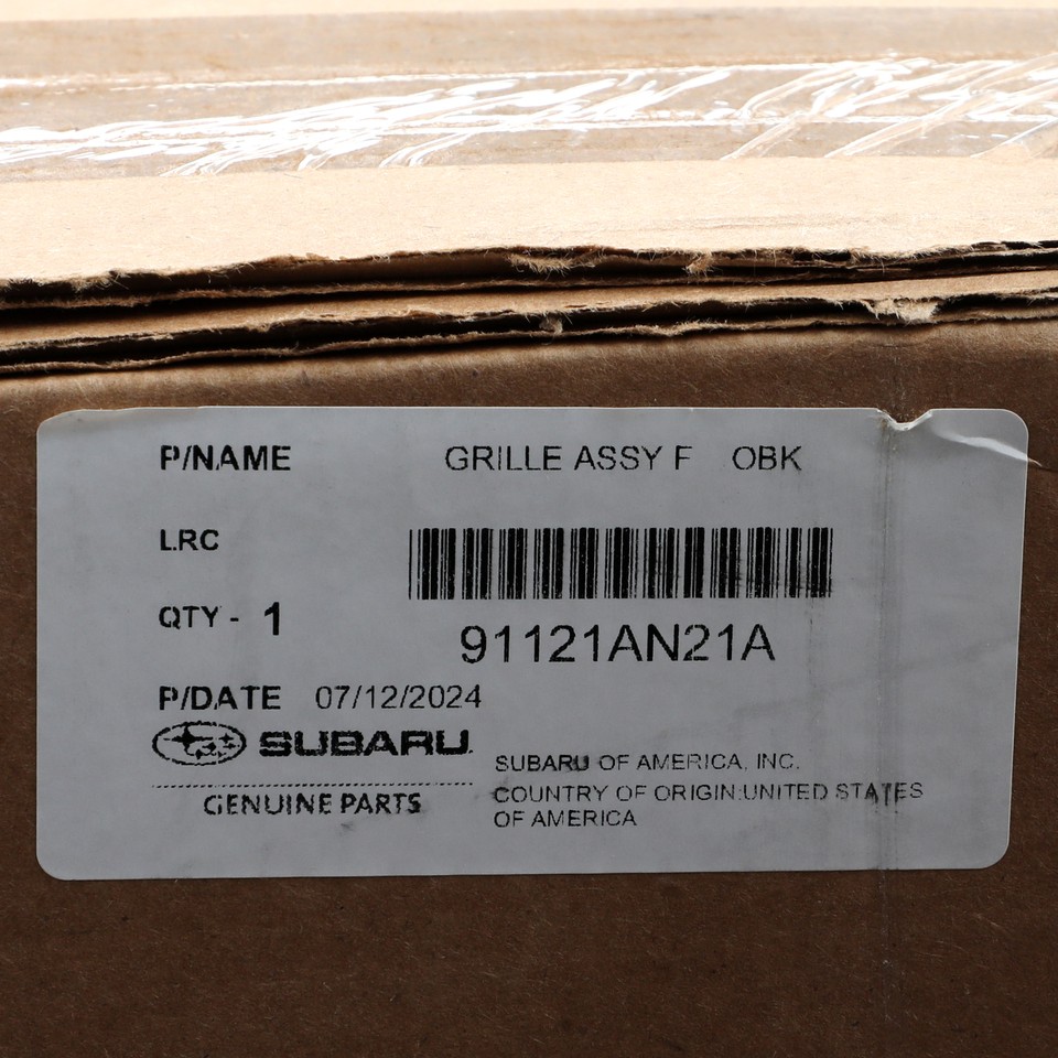 OEM NEW Subaru 2023-2025 Outback Front Bumper Grille Assembly ...