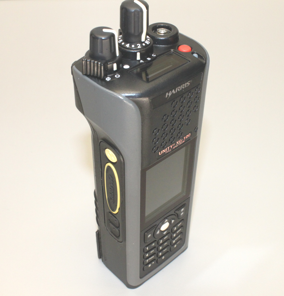 Harris UNITY XG-100P Tri-Band PHASE 2 P25 Trunking/Conv Radio & Battery ...