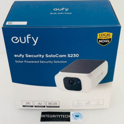 eufy security S230 SoloCam , Solar-Powered Wireless Outdoor Camera, NEW ...