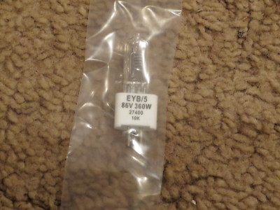 Halogen EYB/5 86V 360W T3-1/2 G5.3 Base Lamp Bulb | eBay