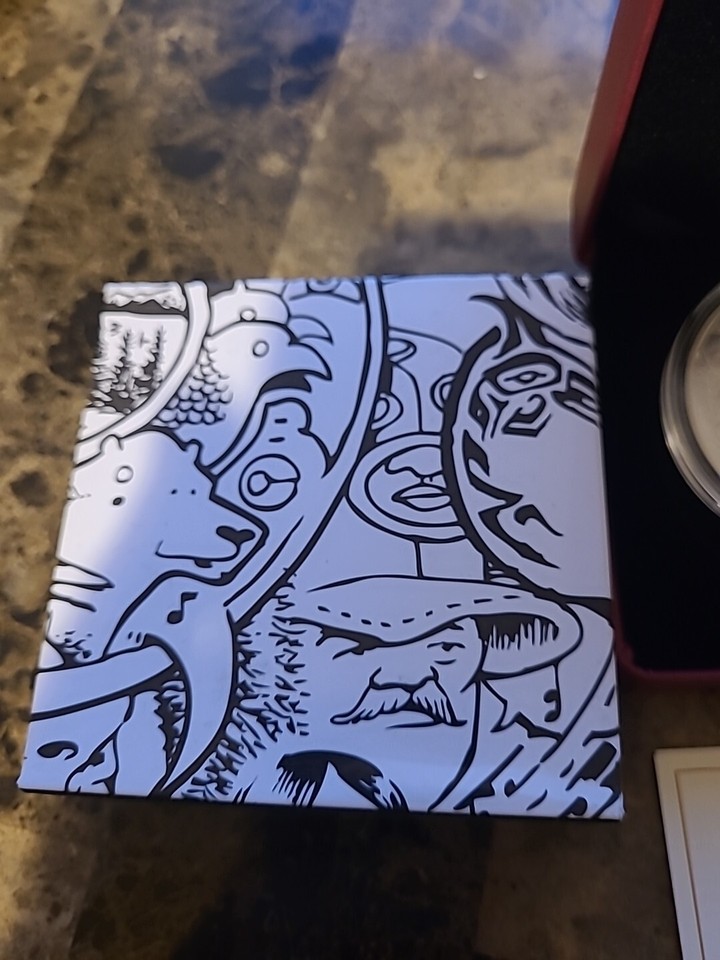 Canada 2014 2 Oz. $30 Fine Silver Coin. Contemporary Art. Tim Barnard ...