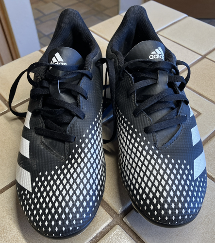 ADIDAS PREDATOR BLACK SOCCER CLEATS SOFT SPIKES SHOES MEN'S 5-1/2 ...