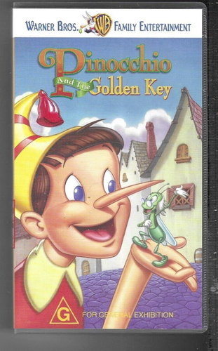 PINOCCHIO AND THE GOLDEN KEY (Children's Pal Vhs Video) near new (very ...