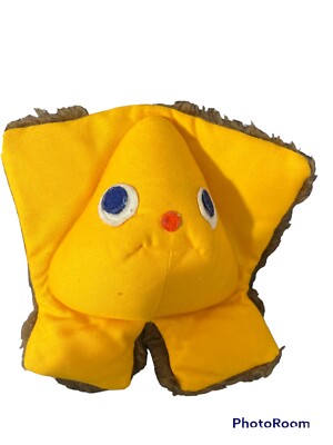 1973 Fisher Price Squeak A Boo Baby Toy Plush Rattle Starfish 416 Boys ...