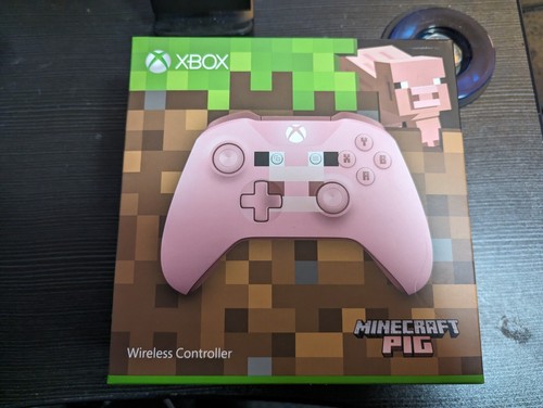 Microsoft Minecraft Pig WL3-00053 Gamepad Wireless Controller for Xbox ...