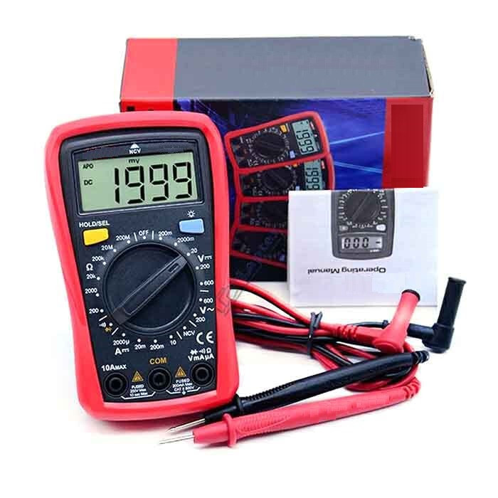 Digital Multimeter With Continuity Buzzer And Calibration Certificate ...