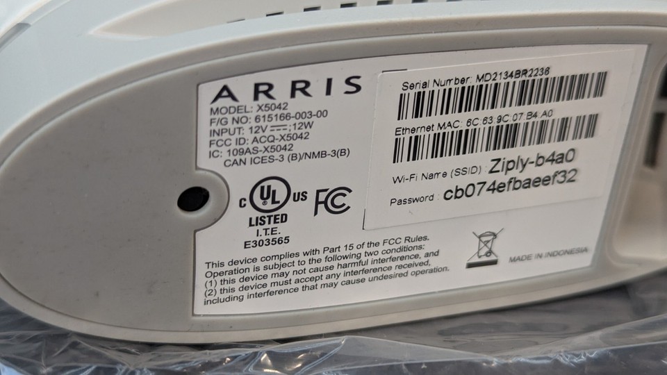 🔥New🔥 Arris X5 Ziply Fiber Model X5042 Easy Mesh Wi-Fi 6 Extender | eBay