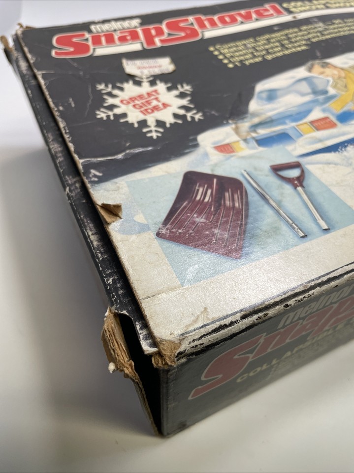 Vintage MELNOR SNAP SHOVEL COLLAPSIBLE PORTABLE SNOW SHOVEL W BOX | eBay