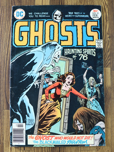 1977 DC Comics GHOSTS #51 NEWSSTAND VG/FN | eBay