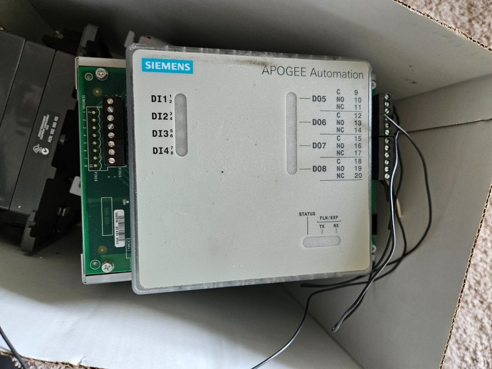 Siemens 549-212 APOGEE Digital Point Expansion HOA Ready 4DI, 4DO | eBay