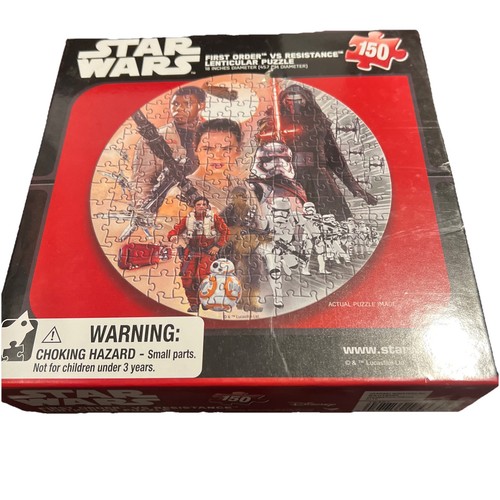 Star Wars First Order Vs. Resistance Lenticular Puzzle, 150 Pieces ...