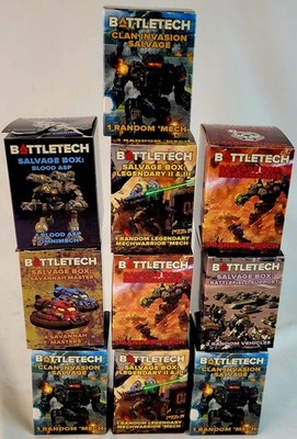 BattleTech Blind Box Bundle (Shadow Cat, Stormcrow A, Mad Dog A ...