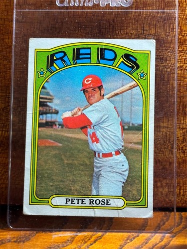 1972 #559 topps PETE ROSE Cincinnati Reds POOR COND. | eBay