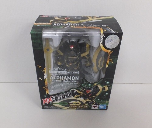 Unopened NXEDGE STYLE DIGIMON UNIT Alphamon Special Color Ver. Digimon ...