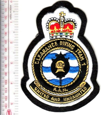 Australia Royal Australian Navy RAN Clearance Diving Team 1 AUSCDT One ...